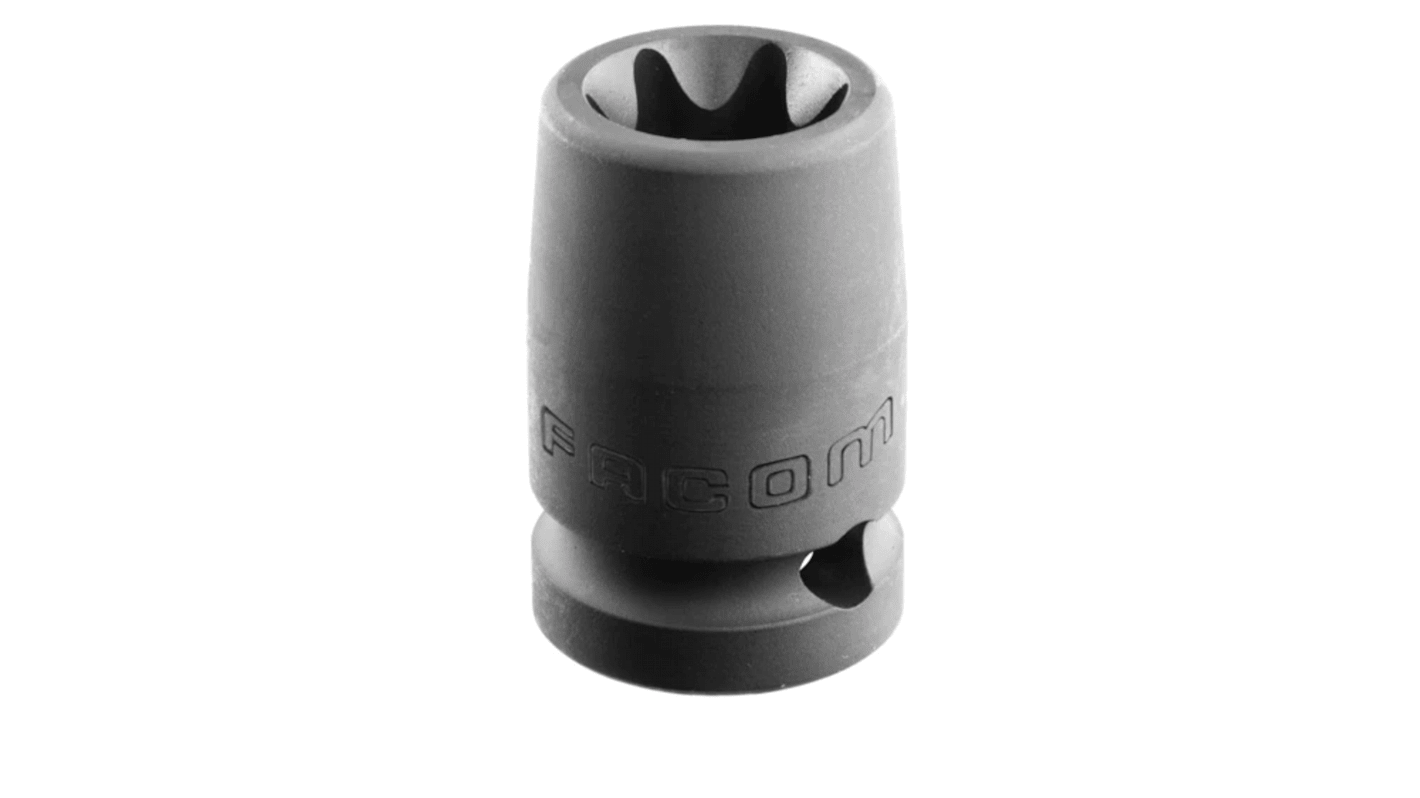 NSTX.12 | Facom 10.95mm, 1/2 in Drive Impact Socket, 38 mm length | RS