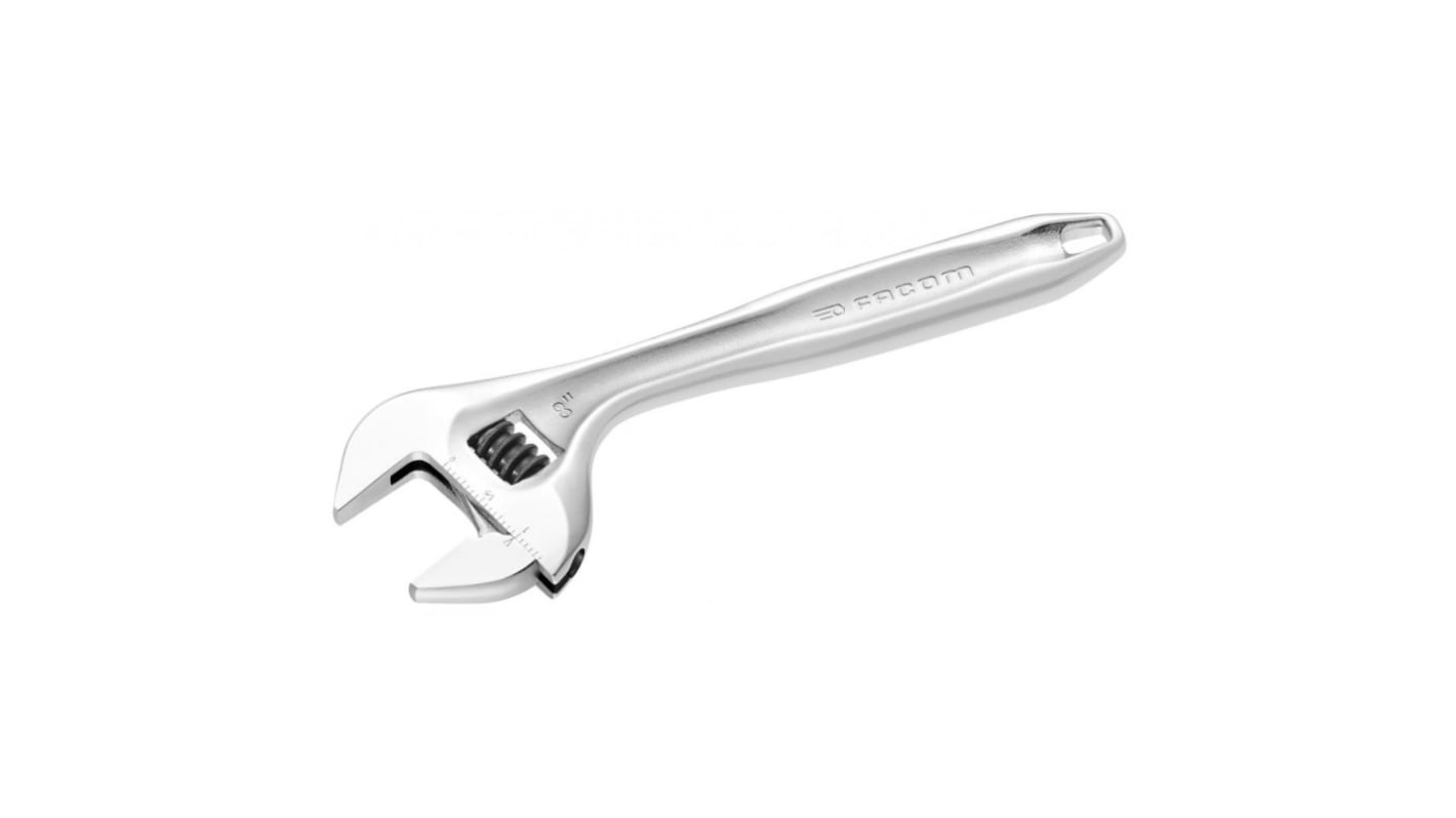 101.10PB | Facom Adjustable Spanner, Bi-Material Handle | RS