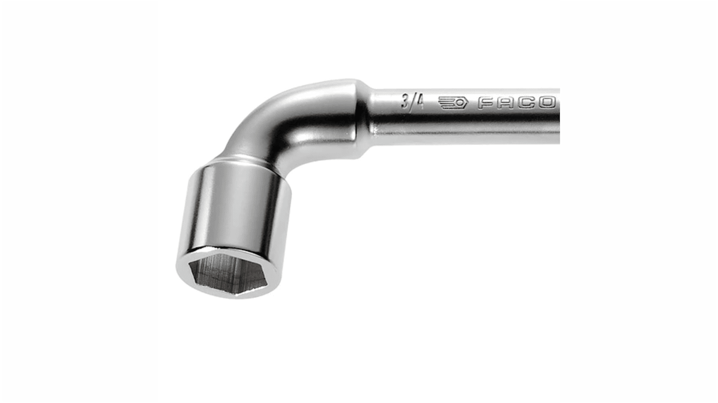 75.34 | Facom Hex Tubular Box Spanner Set, 34 mm Tip, 350 mm Overall | RS
