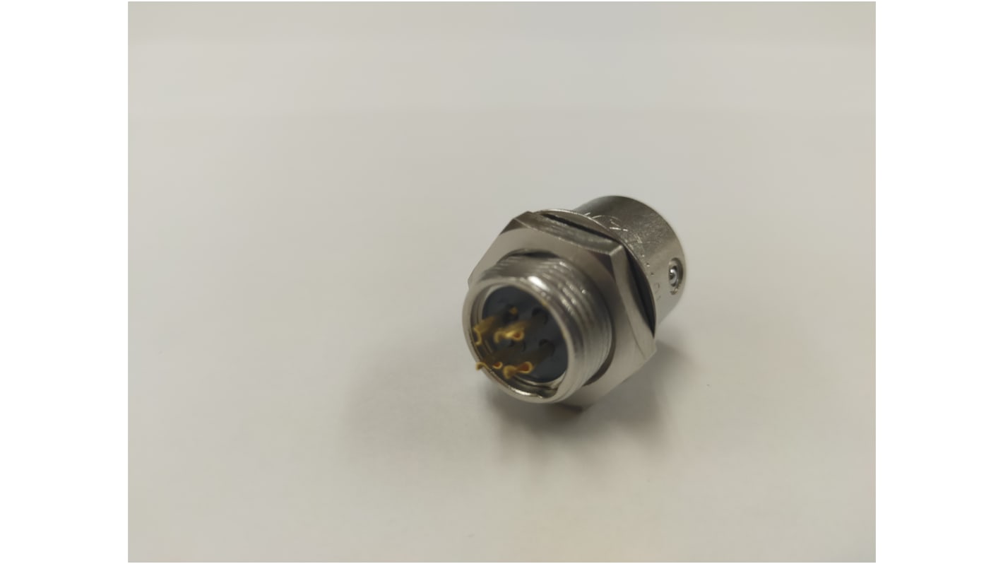 Tajimi Electronics 丸型コネクタ, 4極, スタンダード, バルクヘッド取り付け, PRC03-23A10-4F | RS