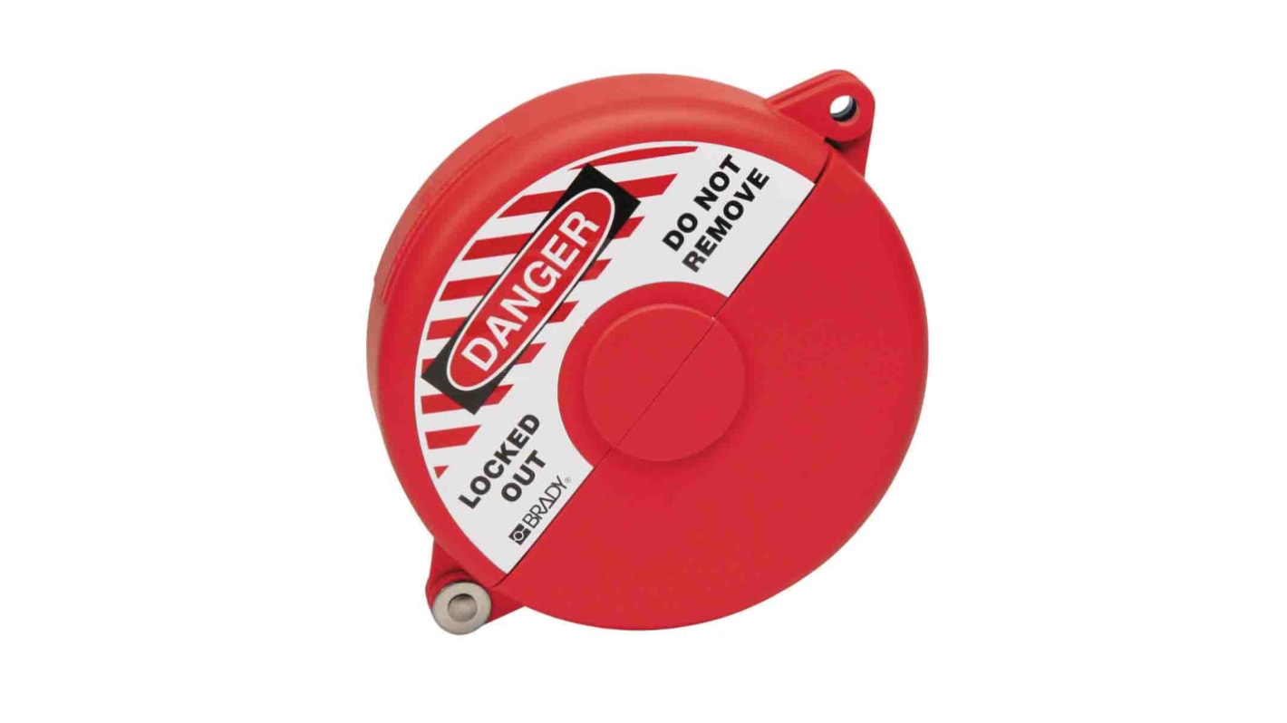 065564 | Brady 1-Lock Polypropylene Gate Valve Lockout, 330.2mm ...