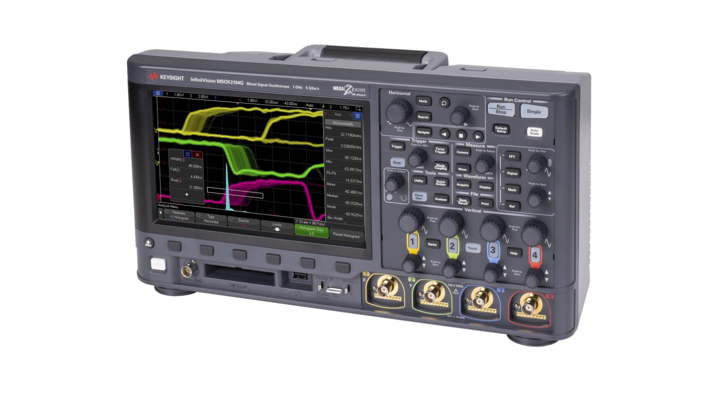 MSOX3104G | Keysight Technologies InfiniiVision 3000G X Series, 1 GHz ...
