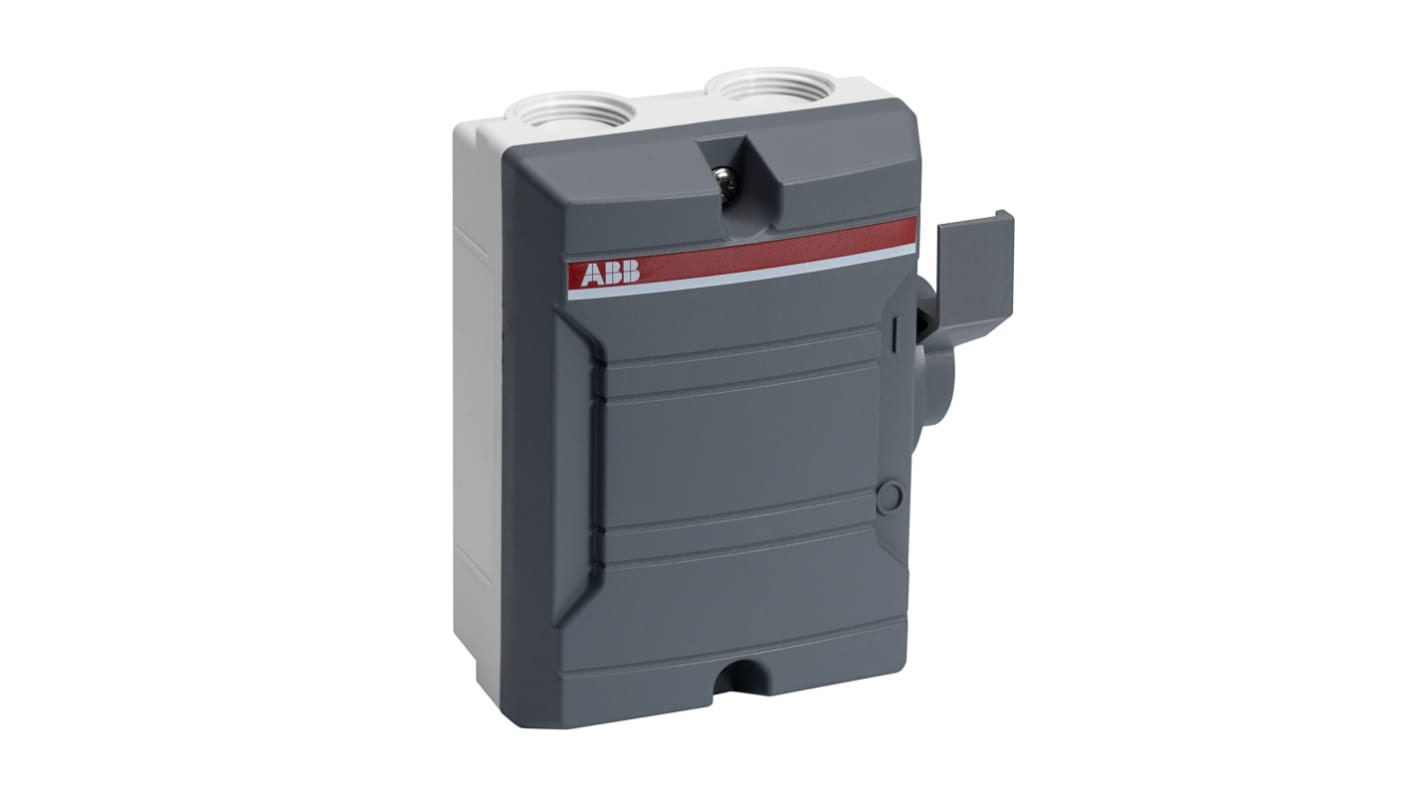 2CMA142440R1000 | ABB 3 Pole Surface Mount Switch Disconnector - 25A Maximum Current, 7.5kW ...