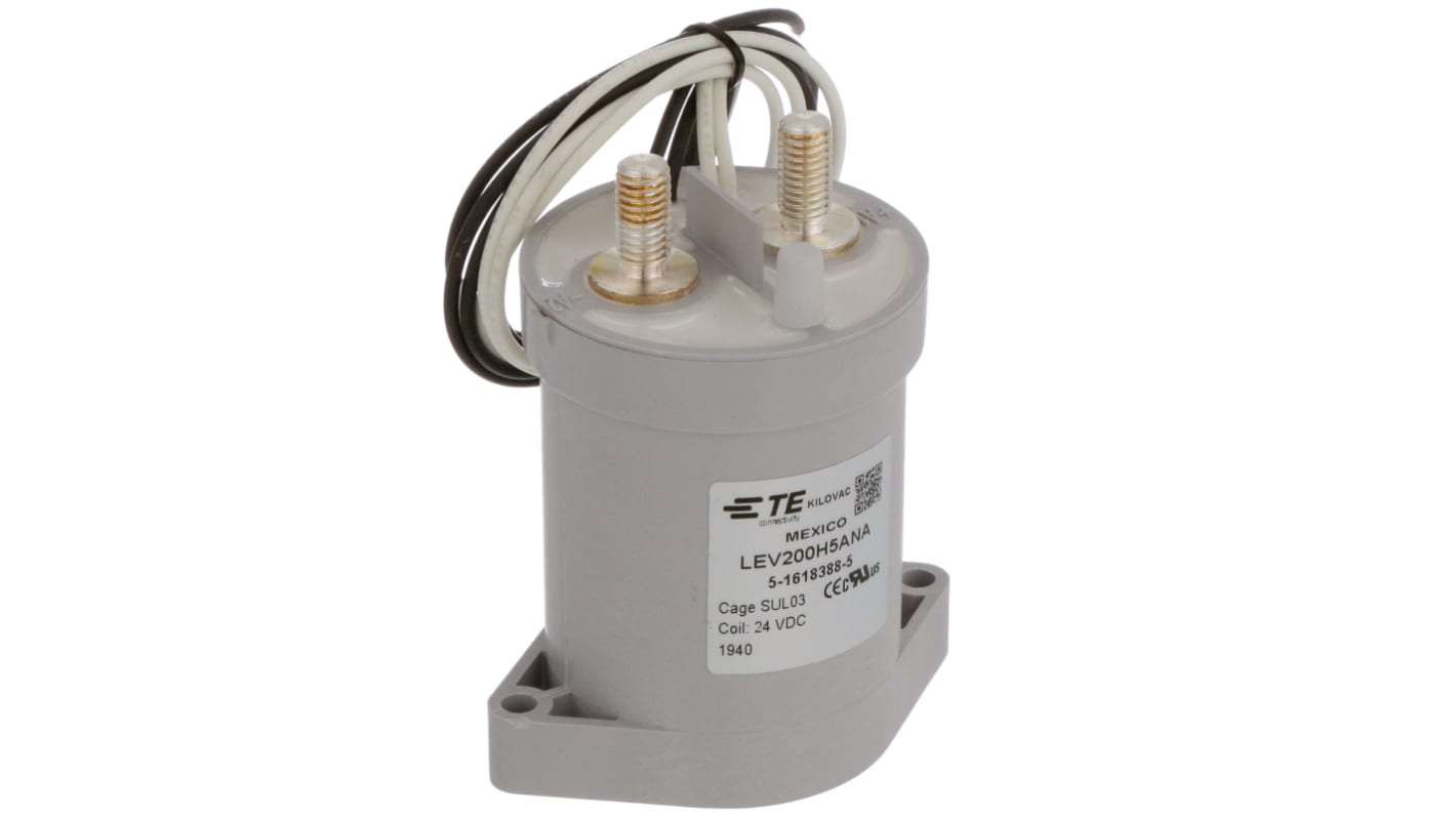 5-1618388-5 | TE Connectivity LEV200 Contactor, 24 V dc Coil, 1-Pole ...