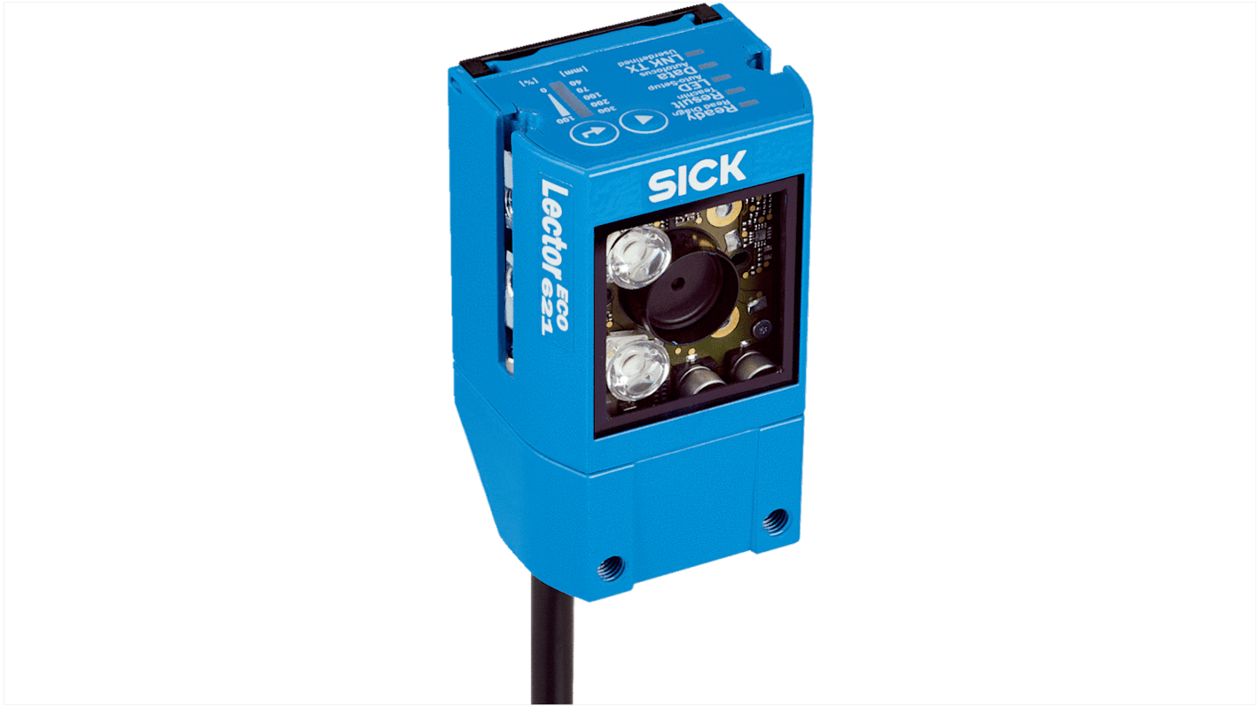 V2D621R-2MRLBE5 | Sick 330 mA Fixed Cable Bar code reader, 12 → 24 V | RS