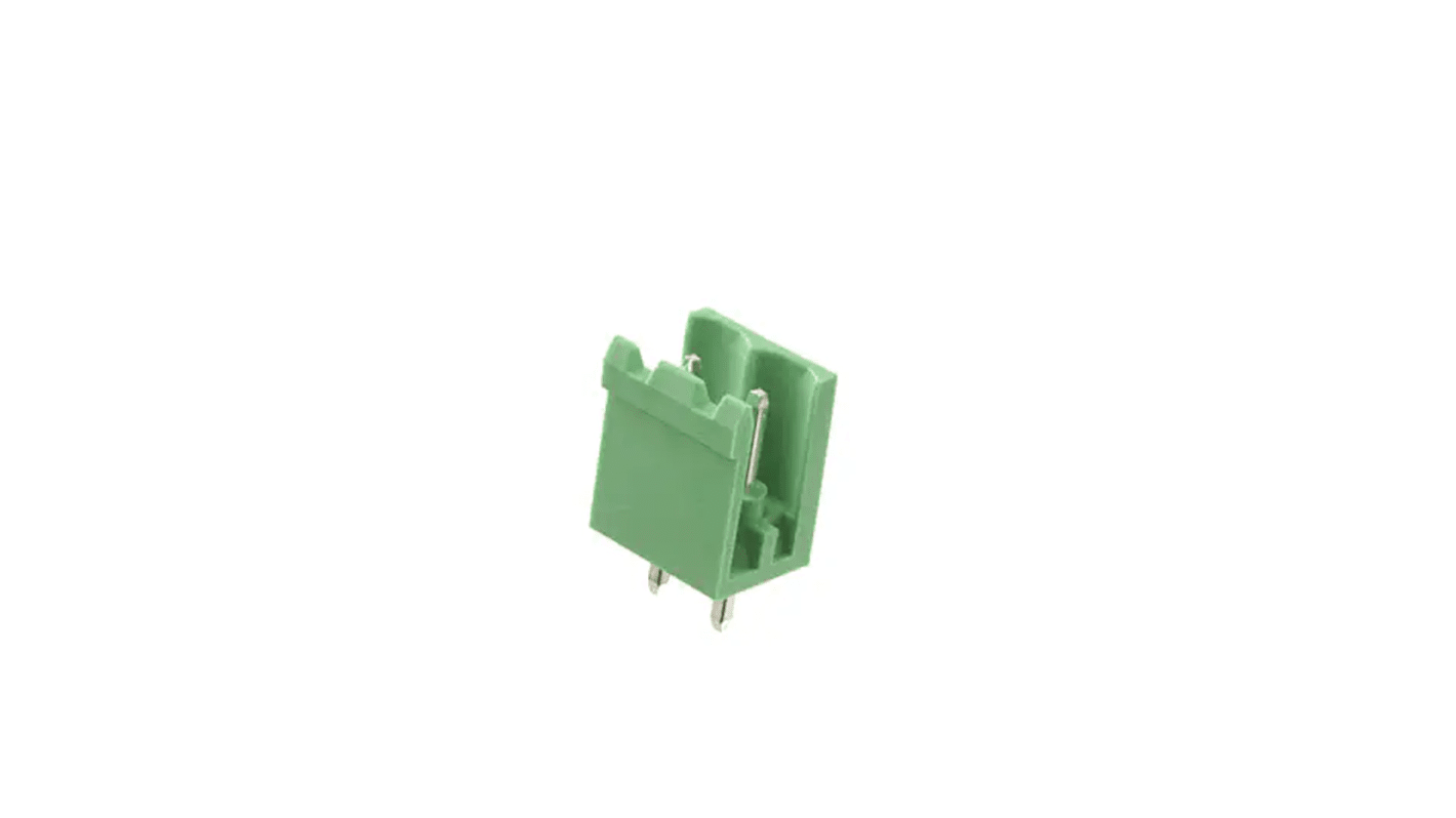 RS PRO 5mm Pitch 2 Way Pluggable Terminal Block, Header, Through Hole | RS