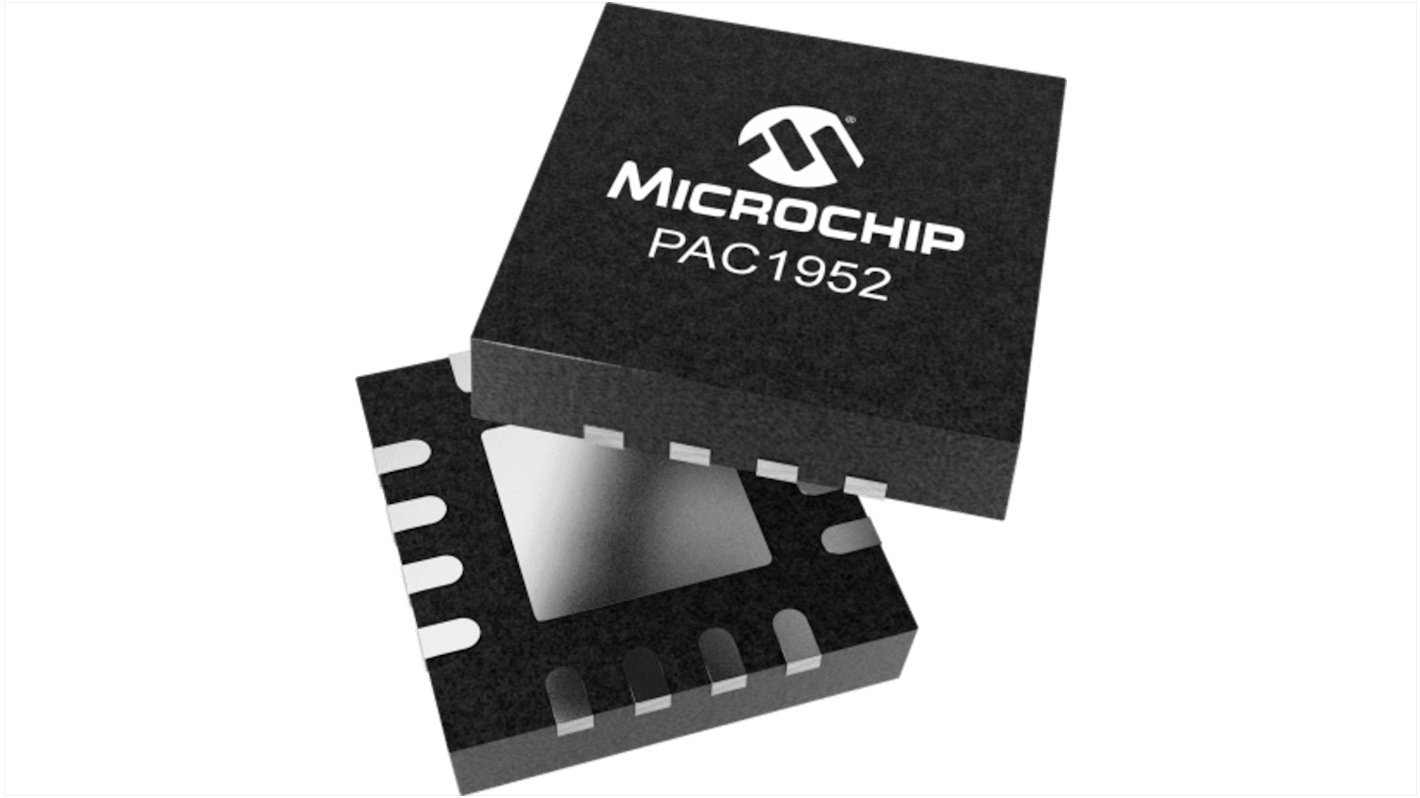 Microchip PAC1952T-1E/4MX, Current Sensor IC 16-Pin, VQFN | RS