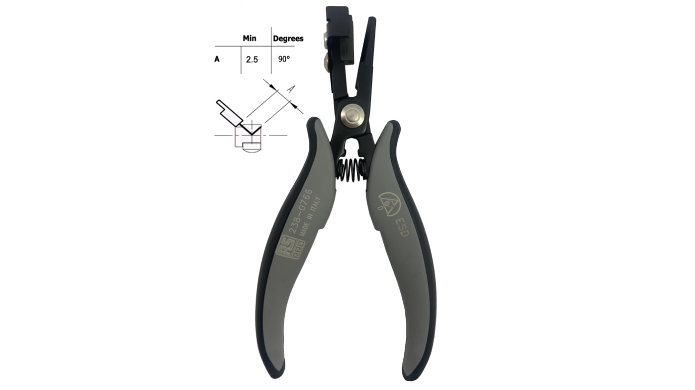 RS PRO Forming Pliers, 158 mm Overall, 37mm Jaw, ESD | RS