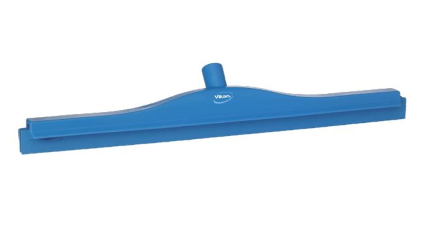 77143 | Vikan Blue Squeegee, 110mm x 80mm x 600mm, for Floors | RS