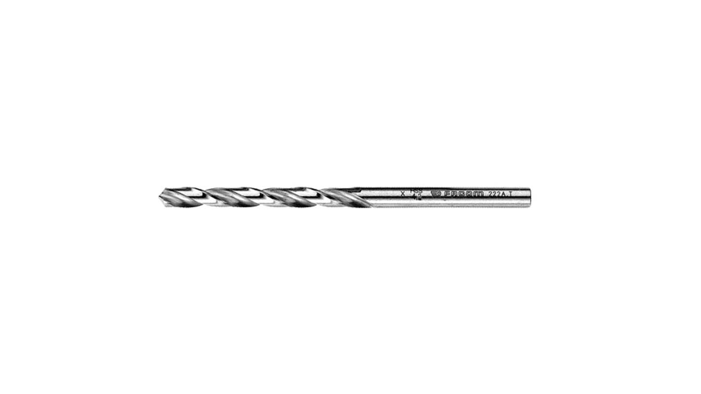 222A.T4 | Facom 222A Series Twist Drill Bit for Metal, 4mm Diameter, 75 ...