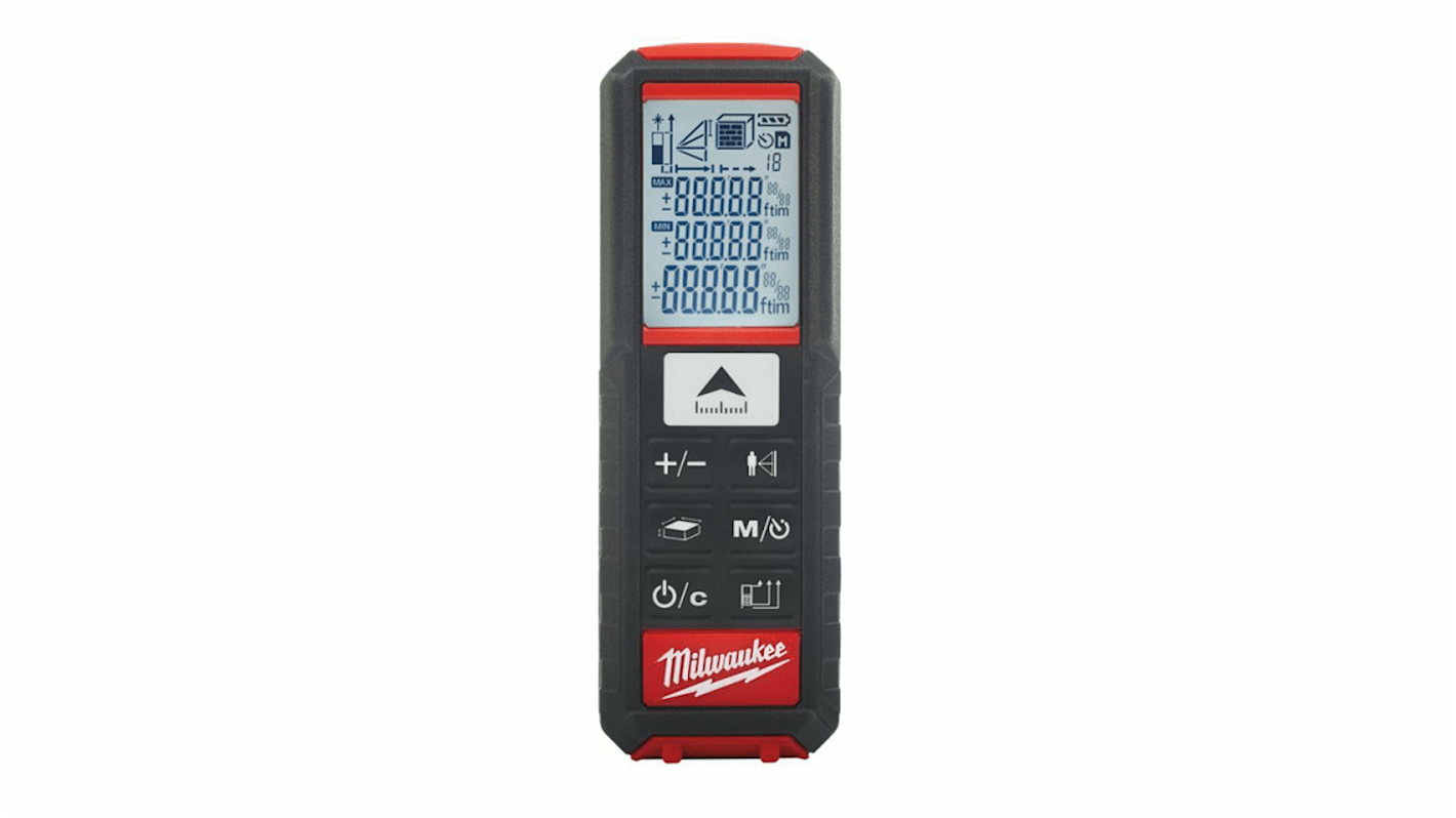 LDM50 | Milwaukee Distance Meter, 0.05 → 50m Range, ±1.5 % Accuracy | RS