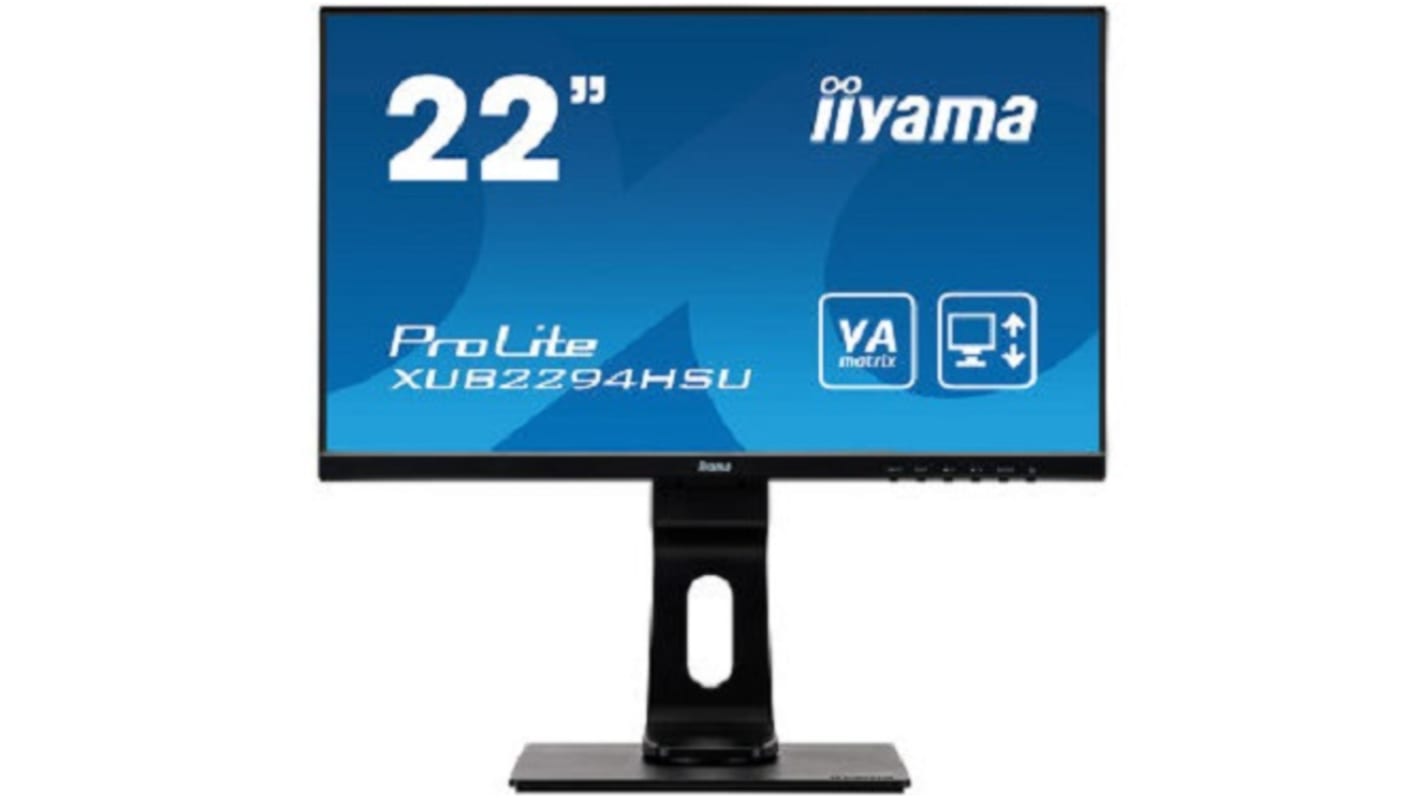 XUB2294HSU-B1 | iiyama ProLite 22in LCD Computer Monitor, 1920 x 1080 ...