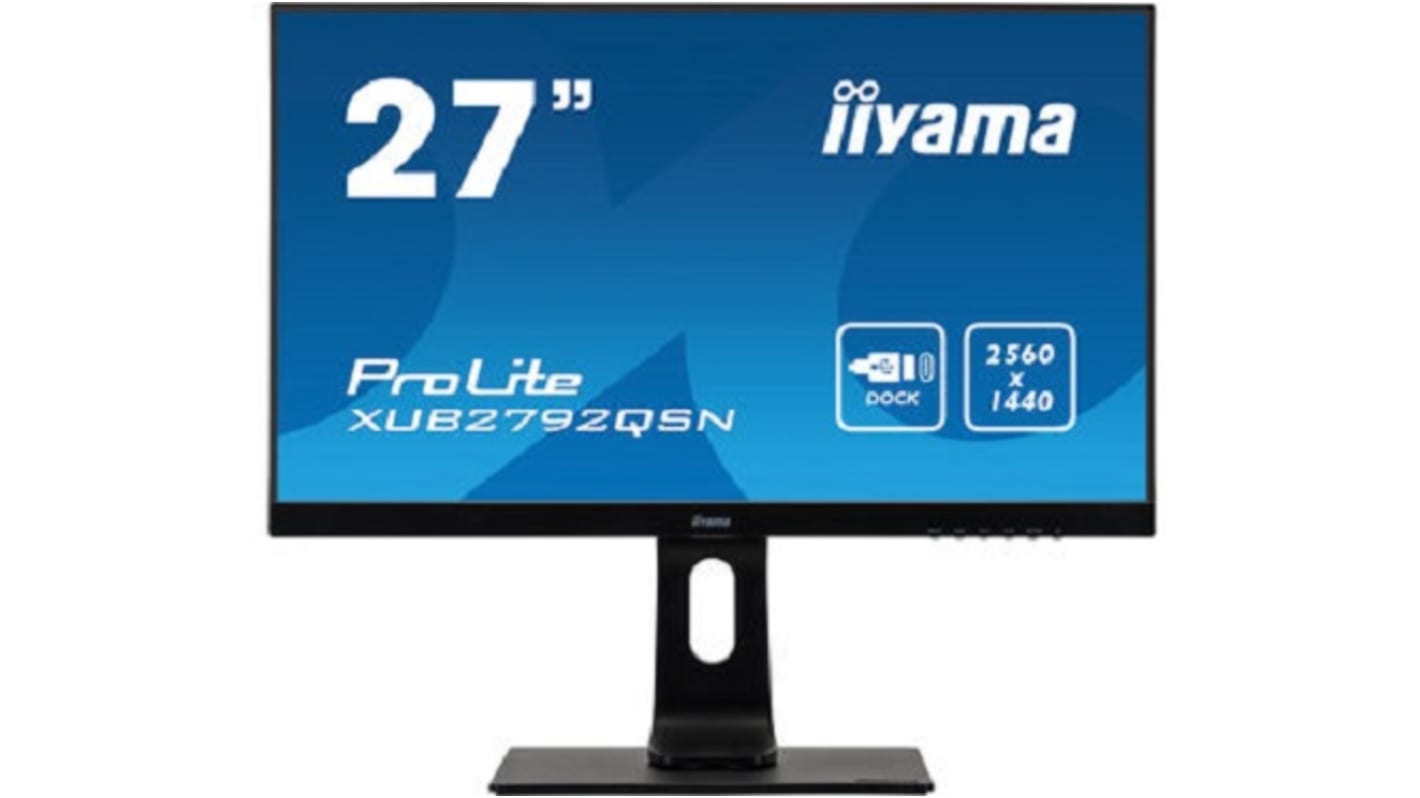 XUB2792QSN-B1 | iiyama ProLite 27in LCD Computer Monitor, 2560 x 1440 ...