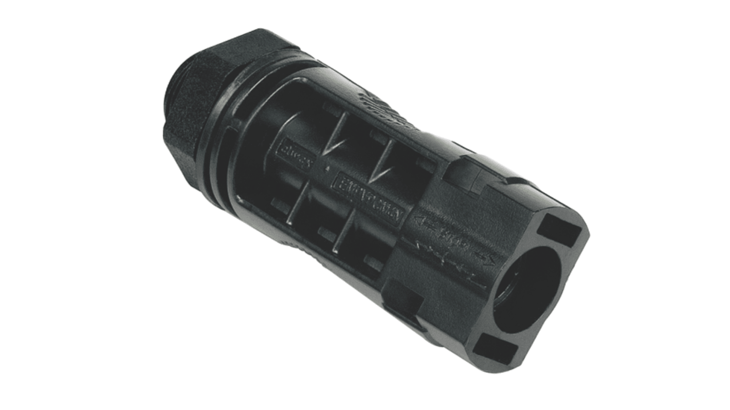 RS PRO Male, Panel Mount Solar Connector, Cable CSA, 2.5mm², 1.5 kV | RS