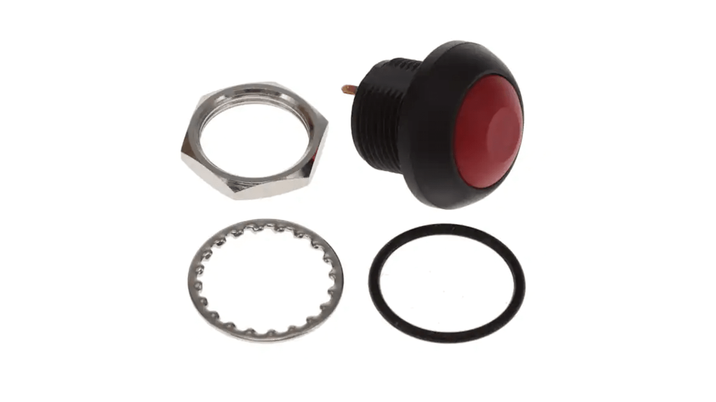 PB6B2FM3M1CAL00 | TE Connectivity PB6 Series Push Button Switch, (On ...