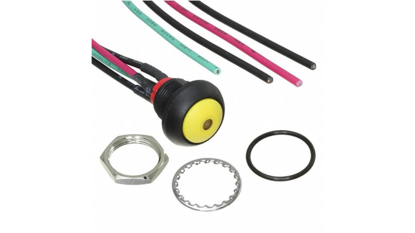 PB6B2FM5M1CAL05Y500 | TE Connectivity PB6 Series Illuminated Push ...