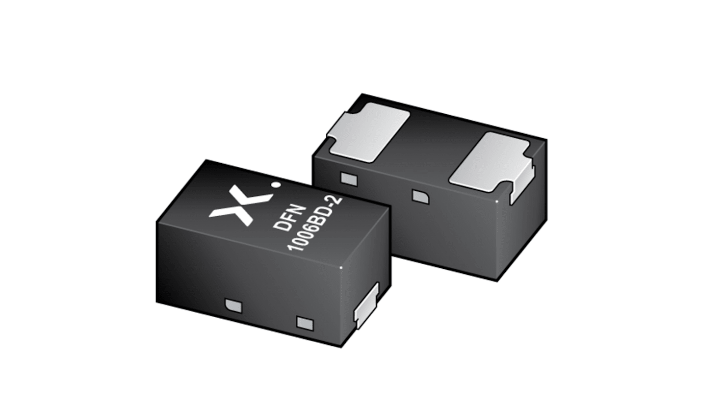 BZX884S-B11-QYL | Nexperia, 11V Zener Diode 365 mW SMT DFN1006BD-2 | RS