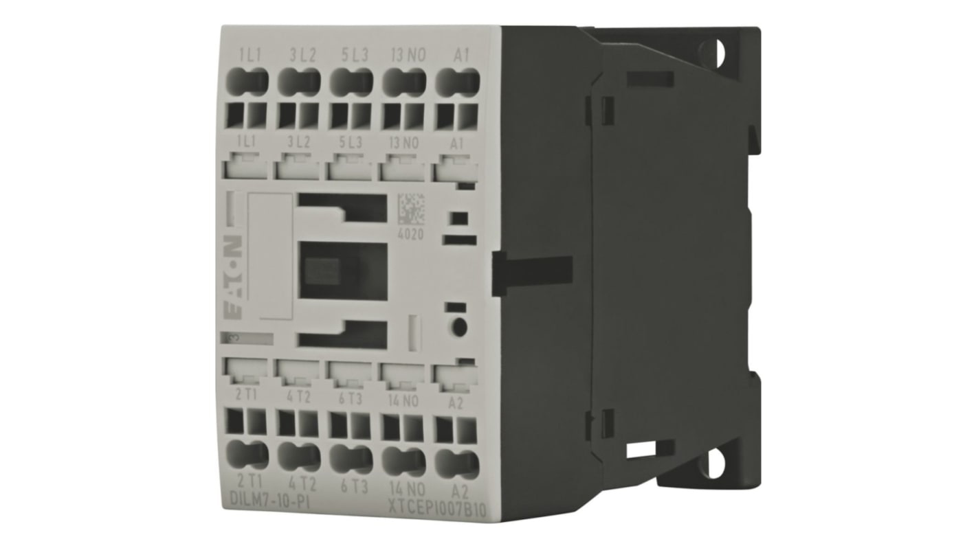 199223 DILM7-10(24VDC)-PI | Eaton Contactors Contactor, 24 V dc Coil, 3 ...