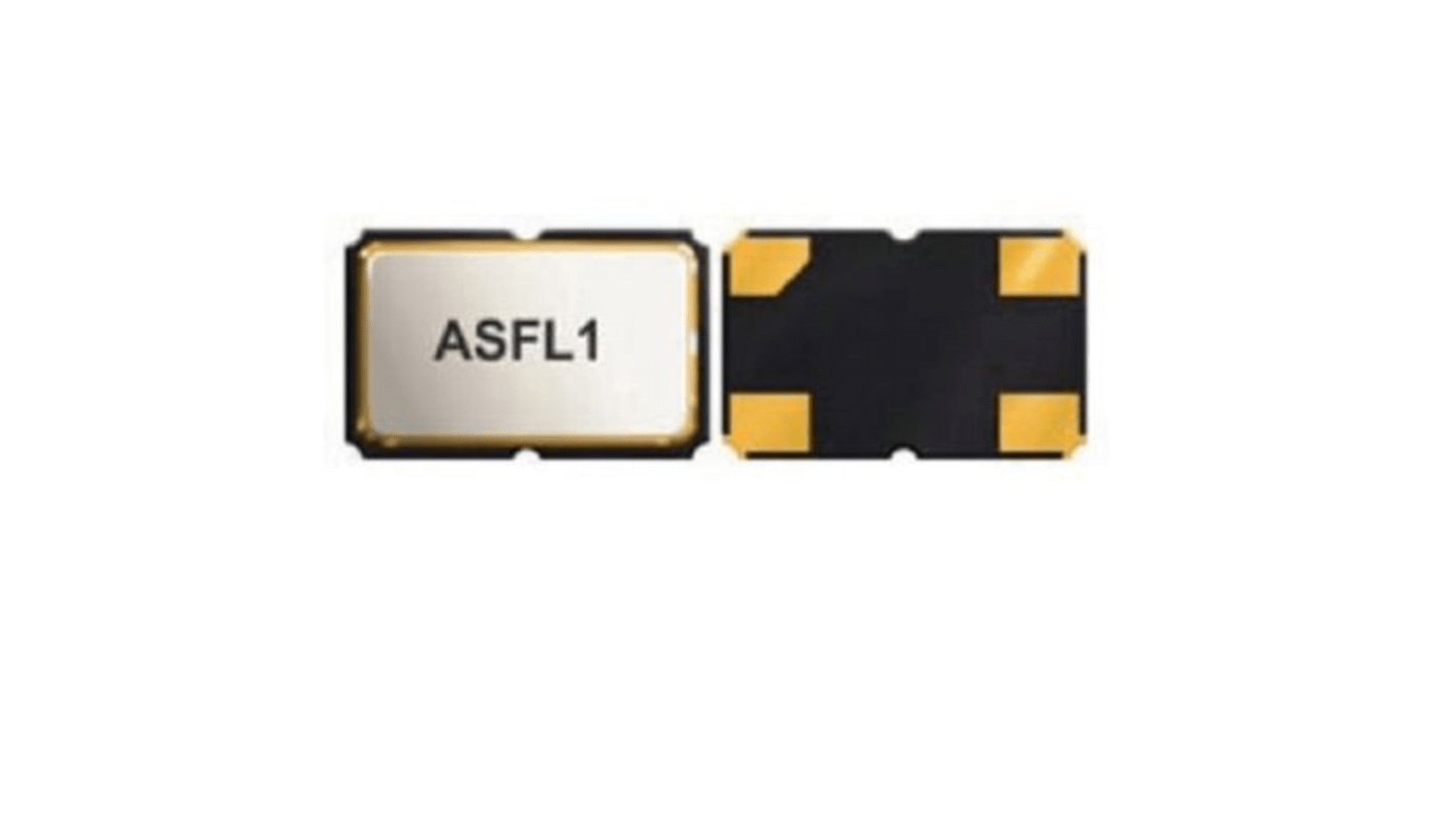 Abracon, 10MHz Clock Oscillator Crystal Oscillator HCMOS, TTL SMD ASFL1 ...