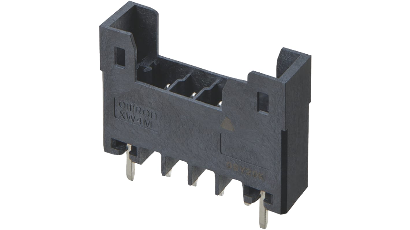 XW4M-04D1-V1DA | Omron 3.5mm Pitch 4 Way Pluggable Terminal Block ...