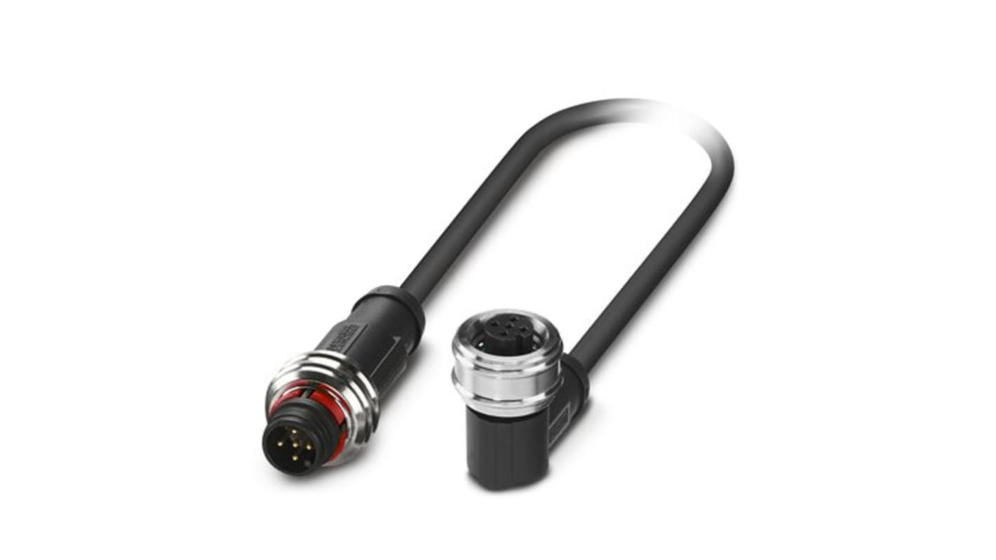 1224223 | Phoenix Contact Sensor Actuator Cable, 1.5m | RS