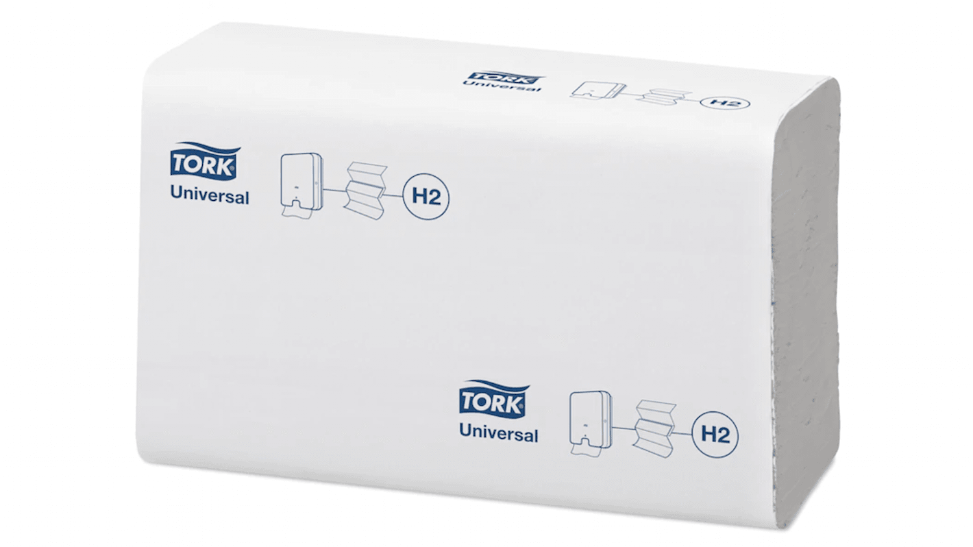 150299 | Tork Folded White Paper Towel, 234 x 213mm, 2-Ply, 237 Sheets | RS