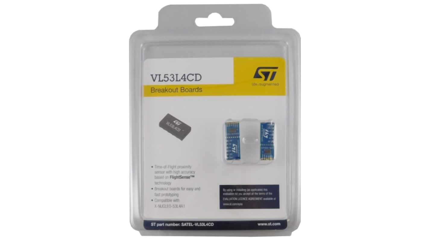 SATEL-VL53L4CD | STMicroelectronics SATEL ToF Sensor Evaluation Board ...