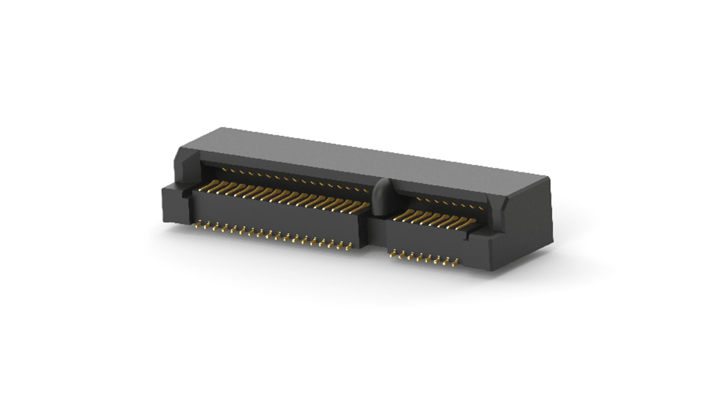 1775862-2 | TE Connectivity Right Angle Edge Connector, 52-Contacts, 0 ...