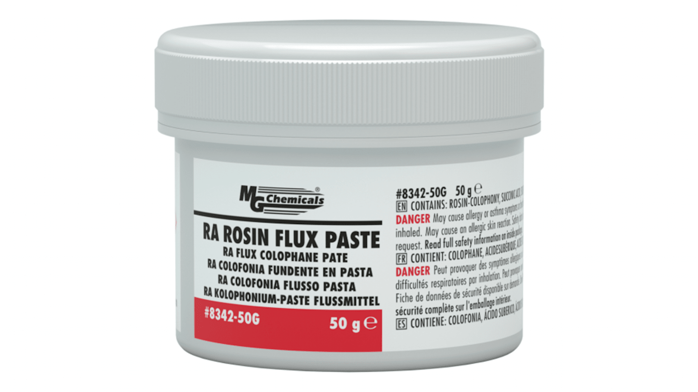 8342-50G | MG Chemicals Lead Free Flux Paste, 50g Jar | RS