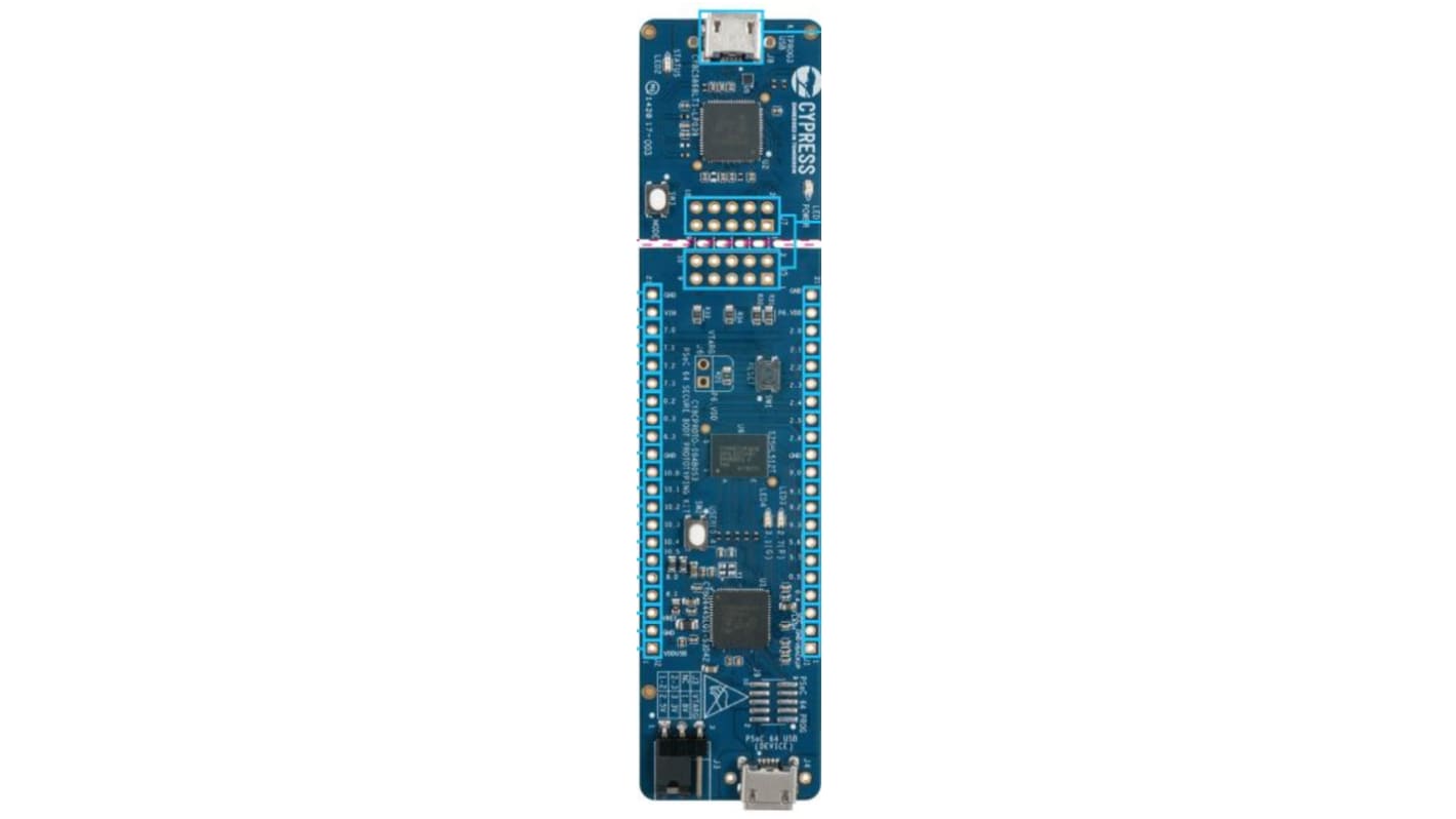 Infineon PSoC 64 Secure Boot Prototyping Kit PSoC 64 Evaluation Board ...