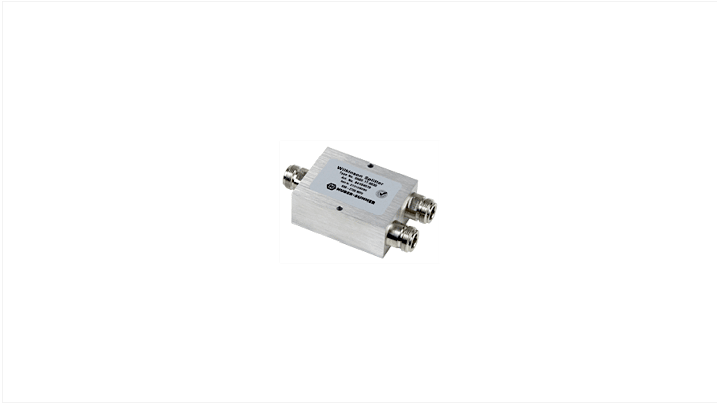 5502.17.0030 | Huber+Suhner RF Power Divider, 2-Port, 2.7GHz Max, 3.6dB ...