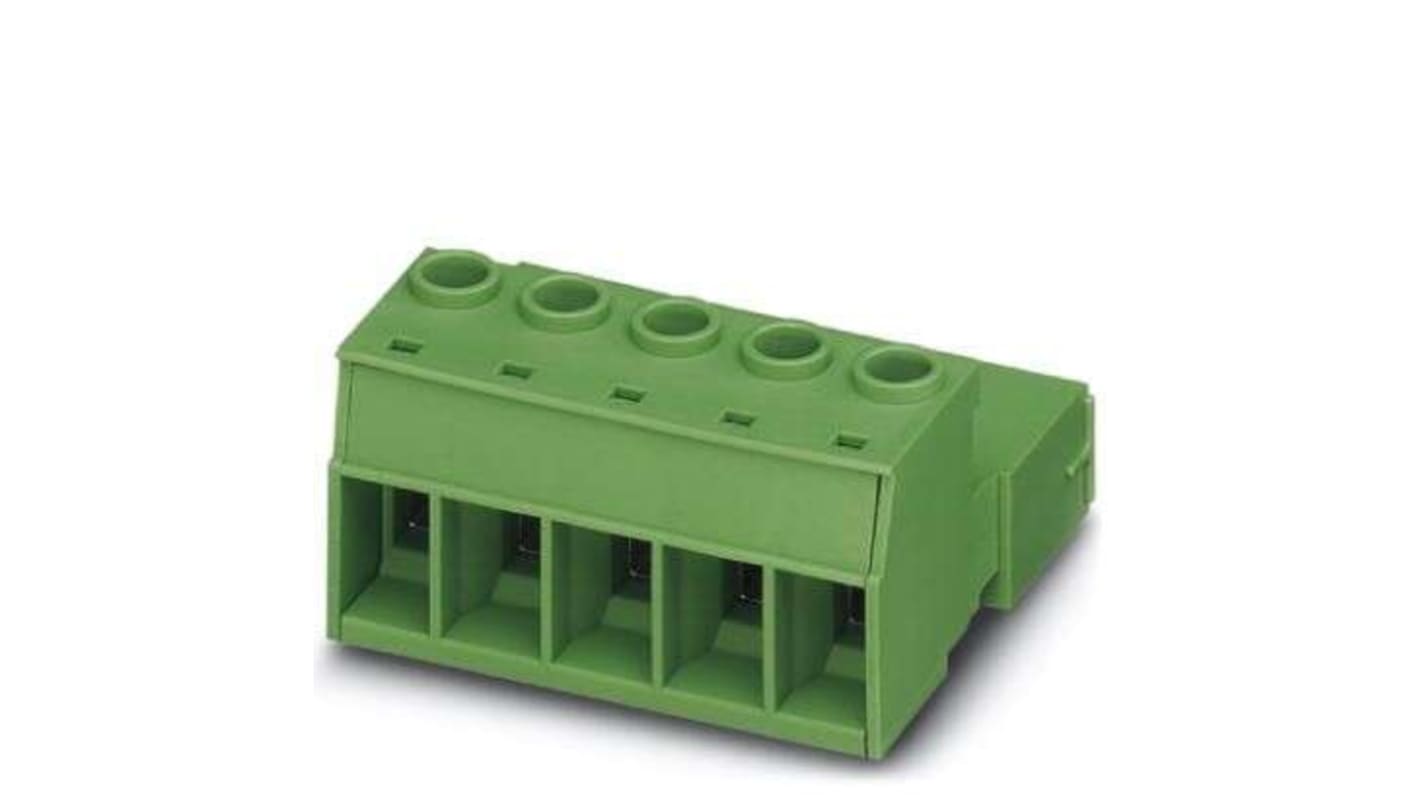 1969399 | Phoenix Contact 10.16mm Pitch 4 Way Pluggable Terminal Block ...