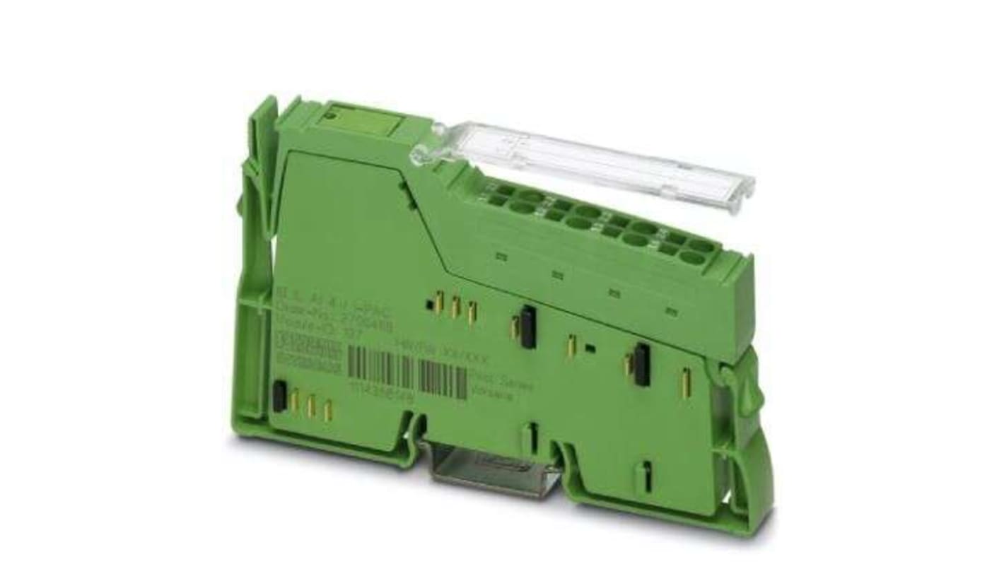 2700458 | Phoenix Contact IB IL AI 4/I-PAC Series Terminal, Analog | RS