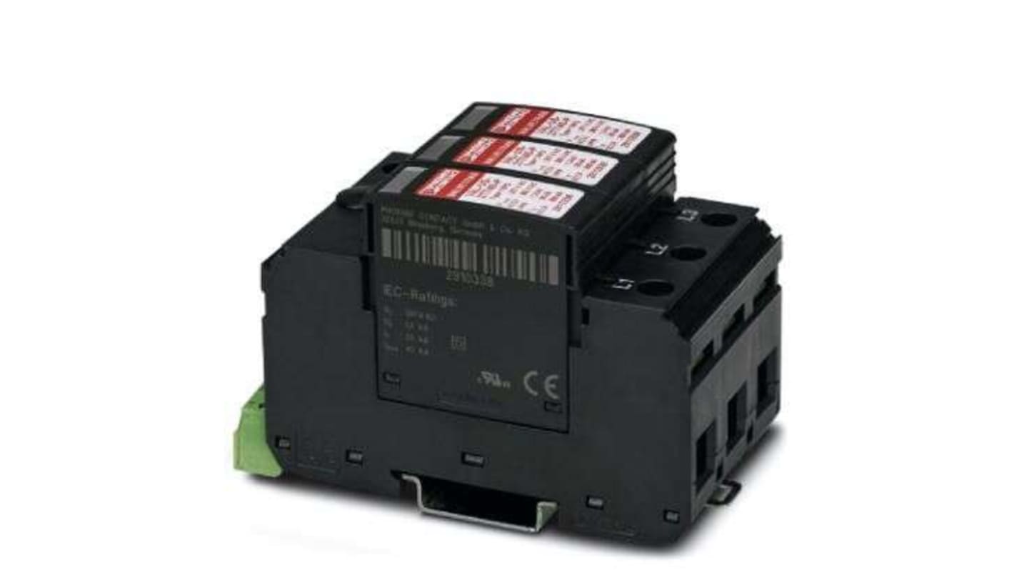 2910386 | Phoenix Contact, VAL-US-480D/30/3+0-FM Surge Protection ...