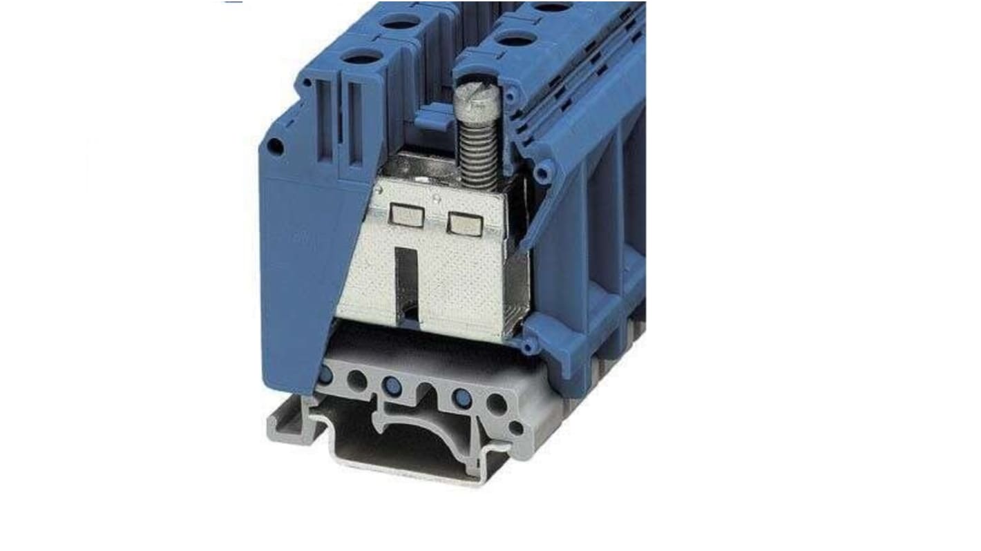 3008025 | Phoenix Contact UK 35 BU Series Blue Feed Through Terminal ...