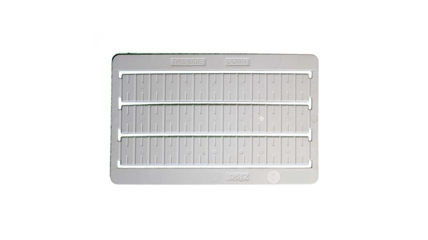 RS PRO Marking Card with Tags for Use with Feed Through Terminal Block | RS