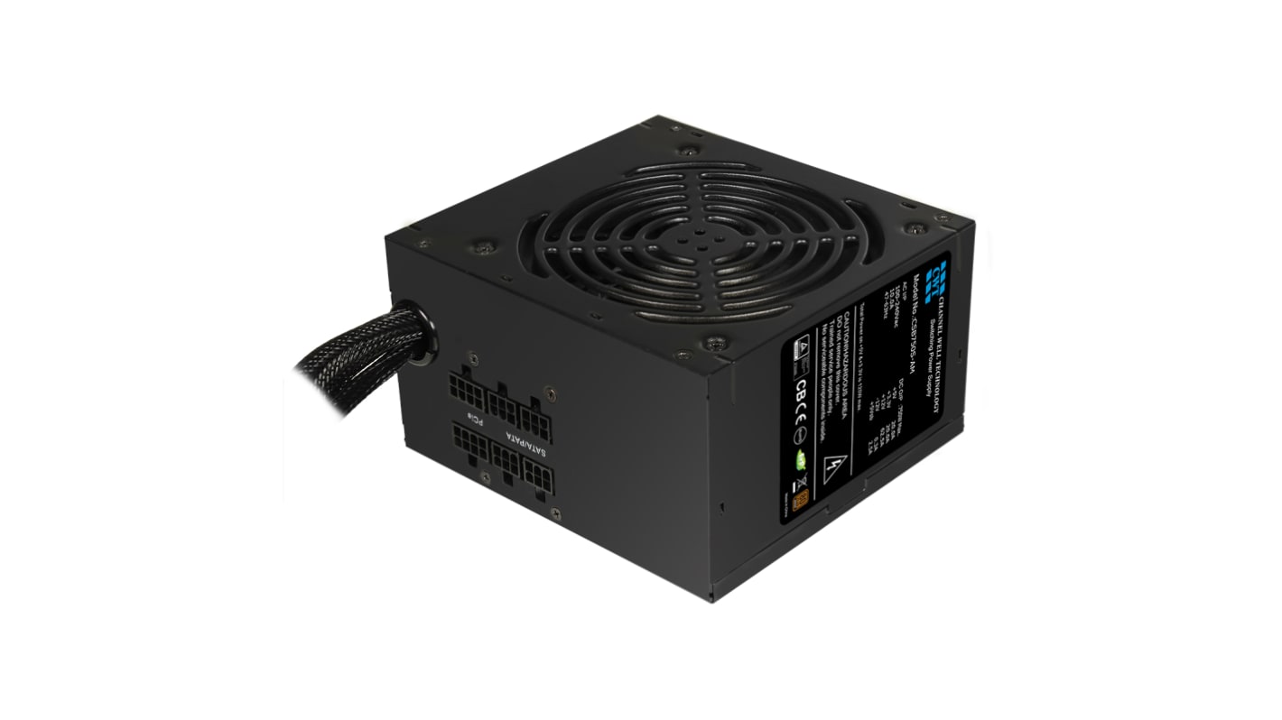 RS PRO 750W PC Power Supply, 100 → 240V ac Input, 5 → 12V dc Output | RS