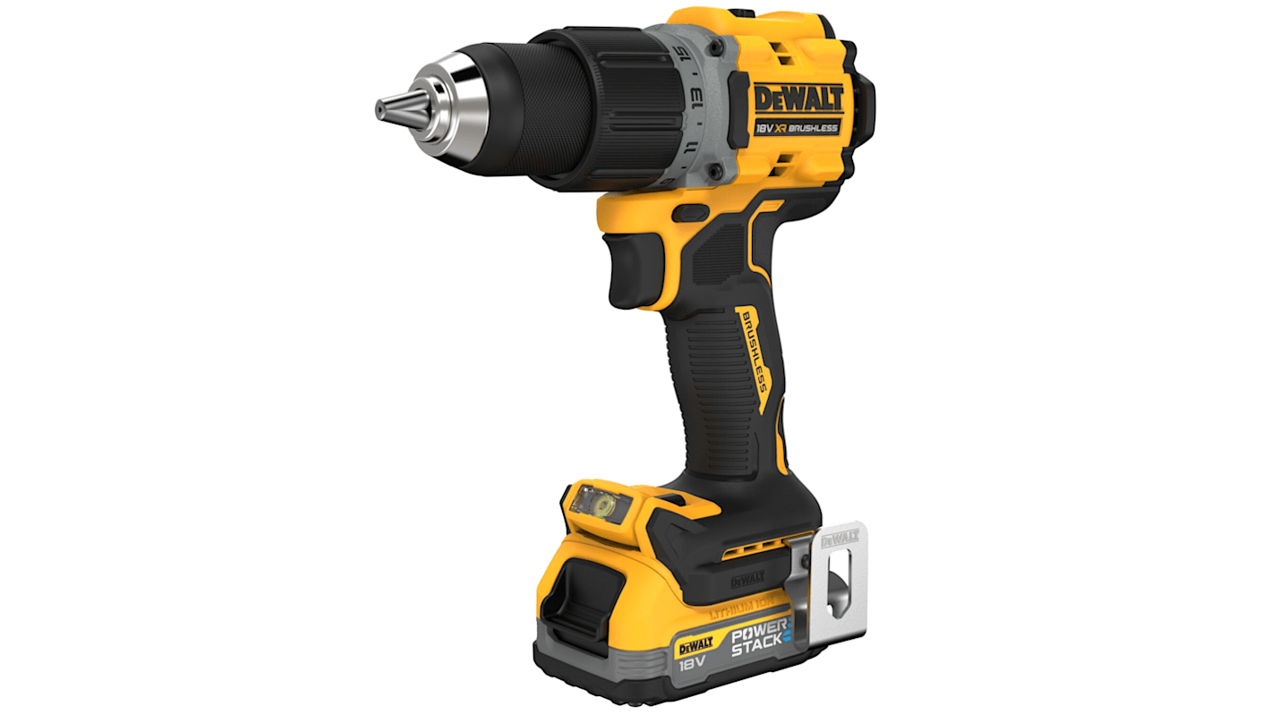 DCD800E2T-QW | DeWALT XR 18V Cordless Drill Driver Li-Ion | RS