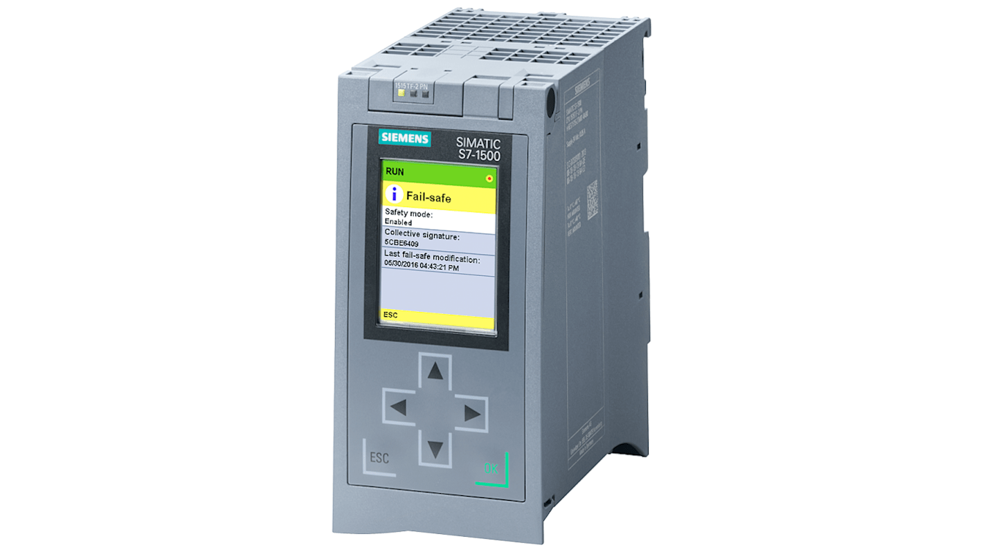 6ES7515-2UM01-0AB0 | Siemens, SIMATIC S7-1500T, PLC CPU - 20 Inputs, 20 ...