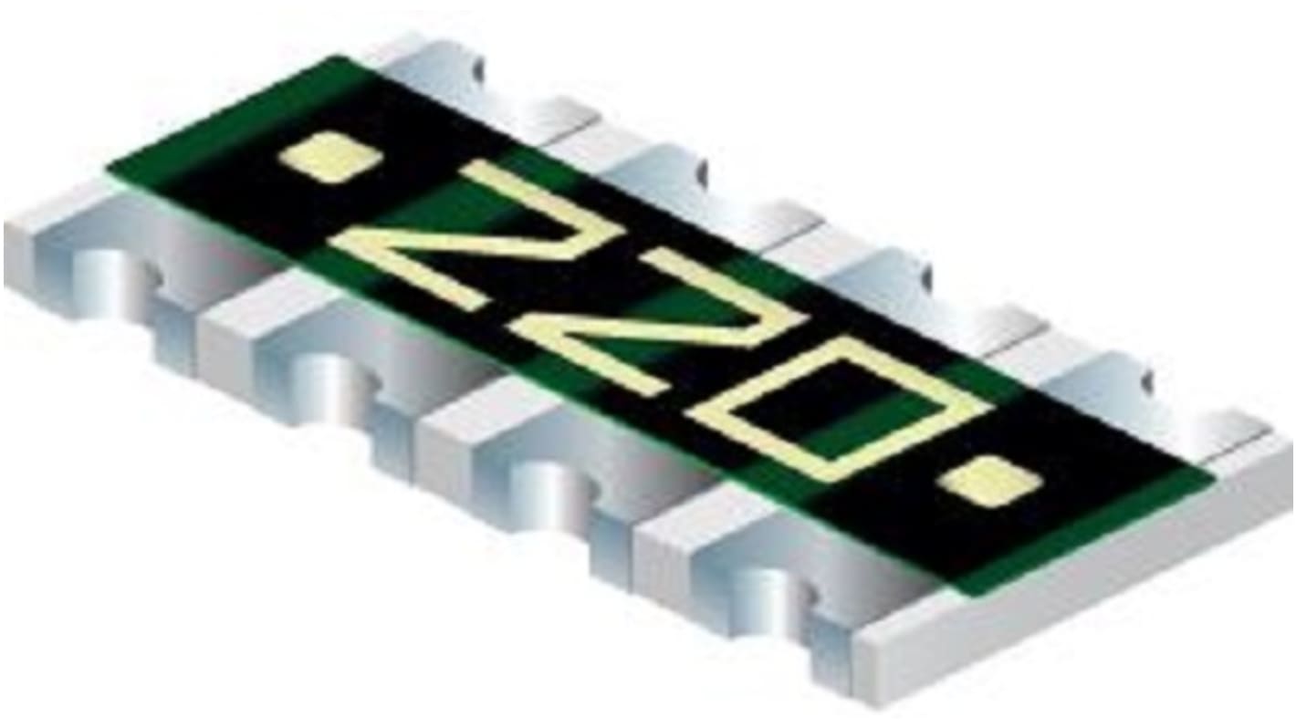 CAY16A-100J4AS | Bourns 10Ω Resistor Array, 4 Resistors, 0.25W total ...