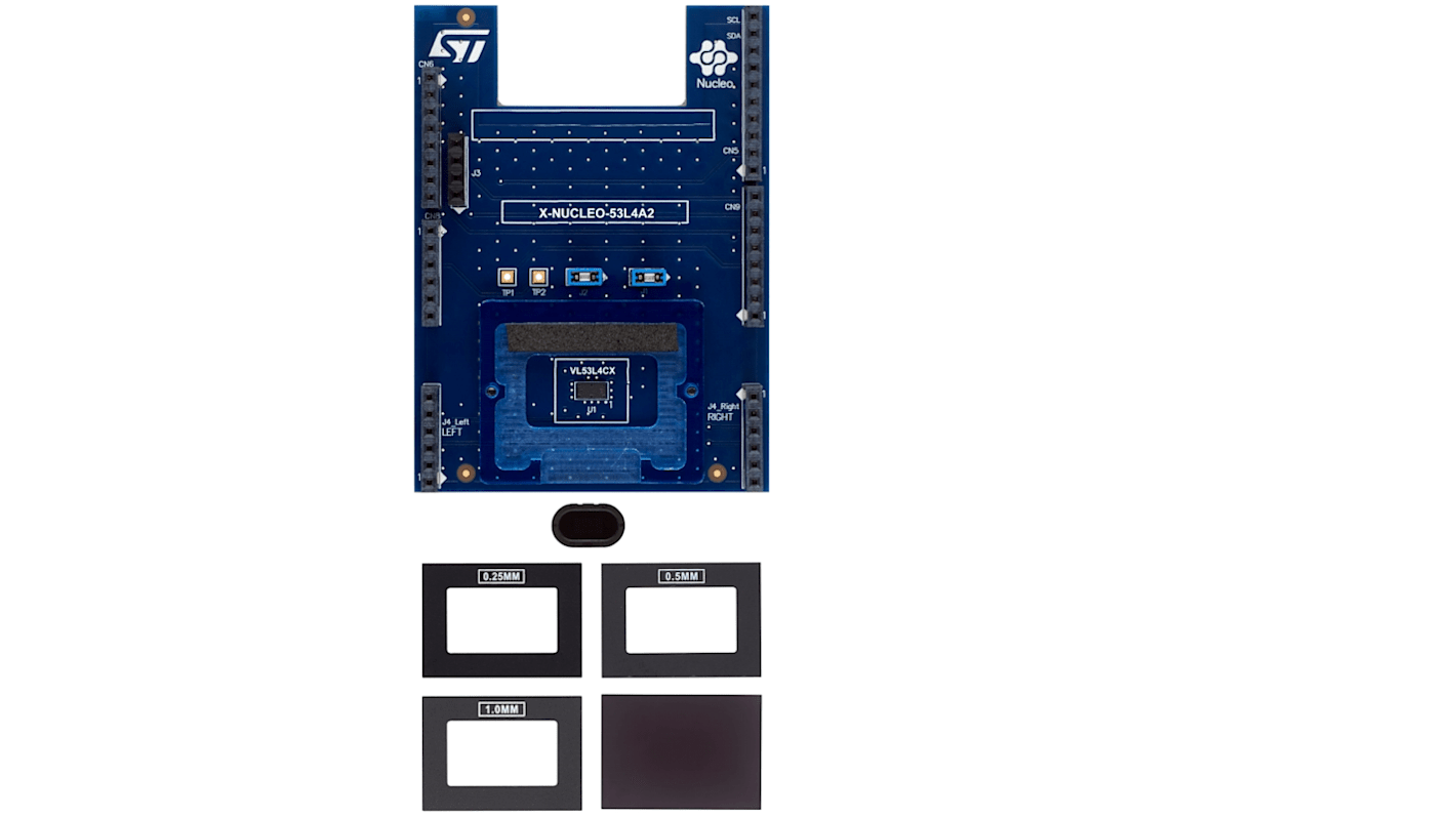 STMicroelectronics ToFセンサ ST Eval Board X-NUCLEO-53L4A2拡張ボード VL53L4CX X ...
