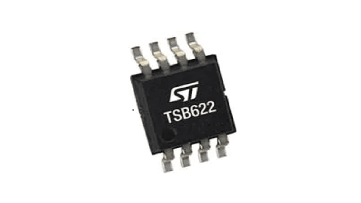 TSB622IYST STMicroelectronics, Operational Amplifier, Op Amp, RRO, 1 ...