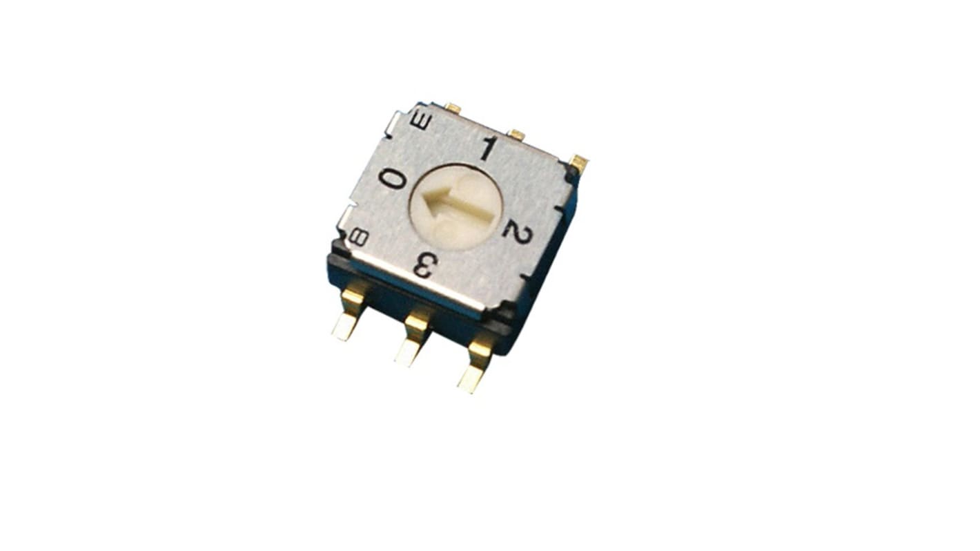 CS-7-14TB | NIDEC COPAL ELECTRONICS GMBH Rotary Coded DIP Switch | RS