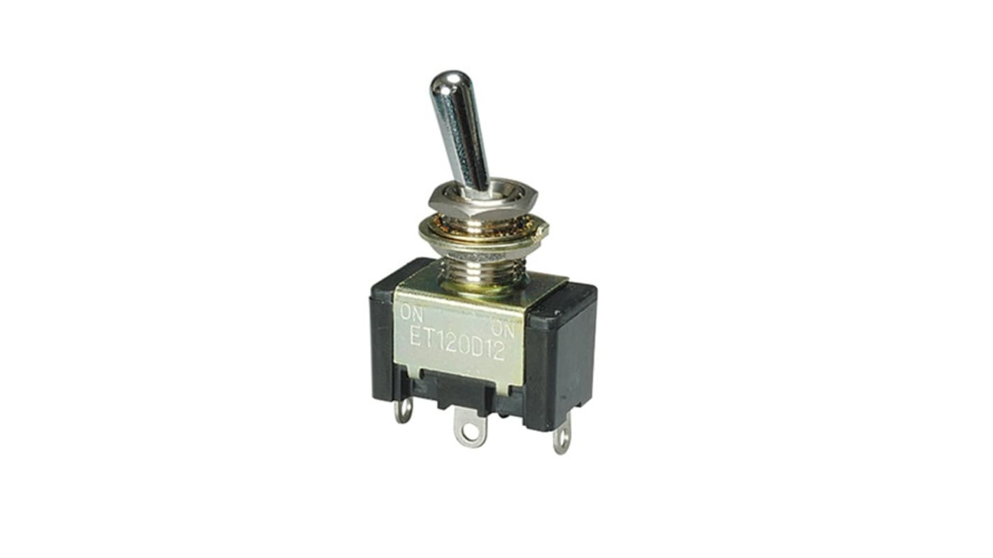 ET115A12-Z | NIDEC COPAL ELECTRONICS GMBH Toggle Switch, PCB Mount, On ...