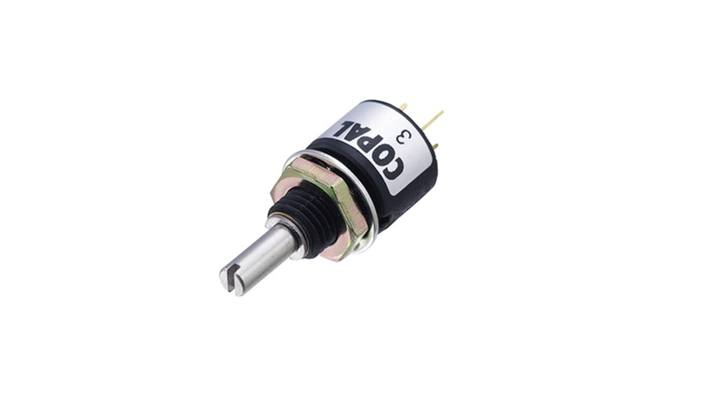 JC10-000-103N | NIDEC COPAL ELECTRONICS GMBH ポテンショメーター, 0.125W | RS