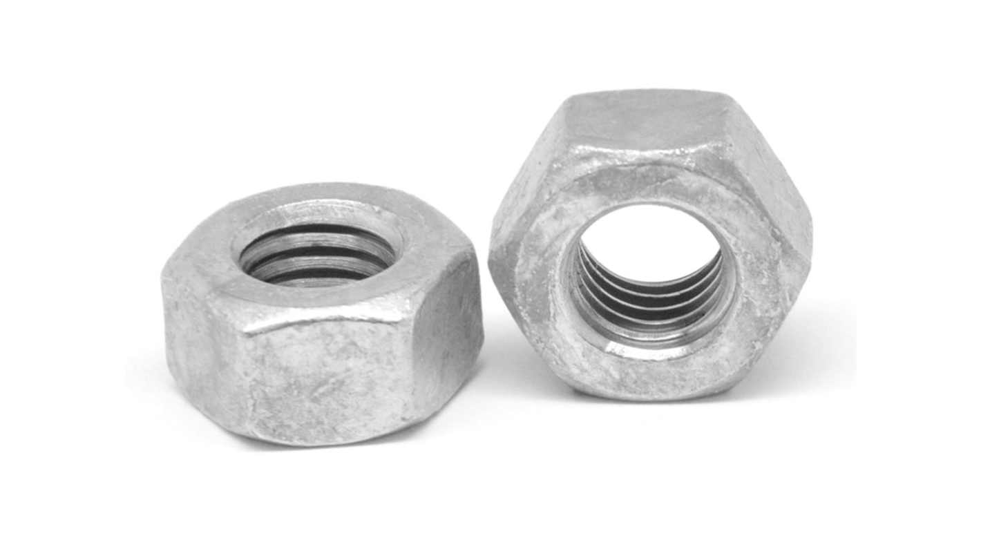 RS PRO Steel Hex Nut, 3/4-10in | RS