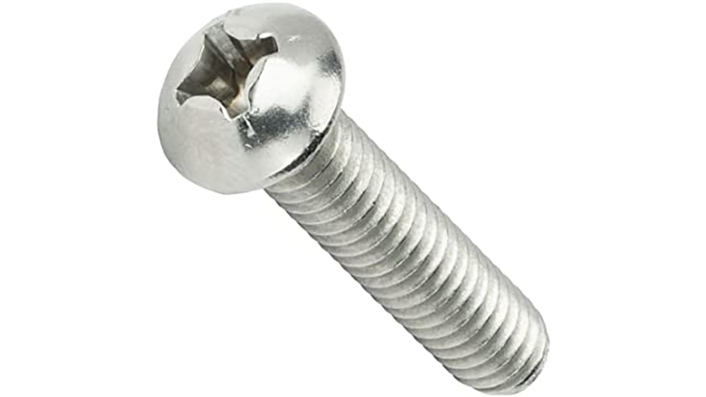 RS PRO Phillips Round Machine Screwsx1 1/4in | RS