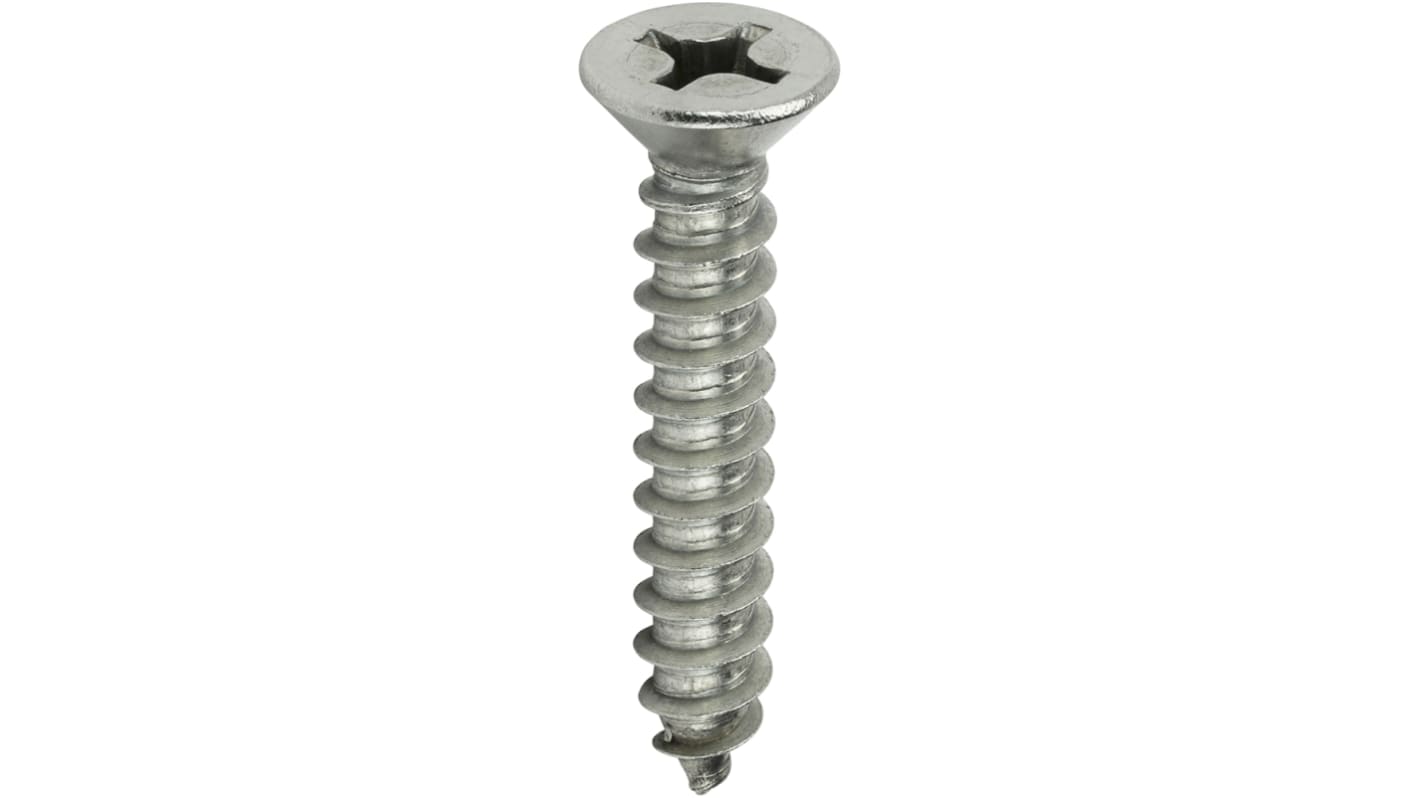 RS PRO Zinc Steel Self Tapping Screw, 5/8in Long | RS