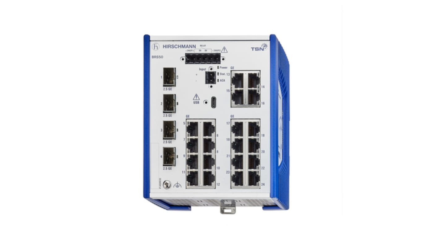BRS50-00242Q2Q-TTDY99HHSESXX.X.XX | Hirschmann Managed Switch 24 Port ...