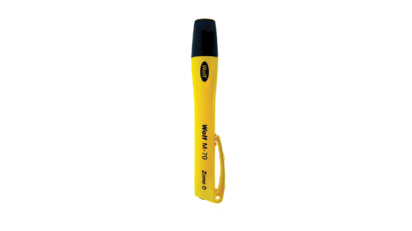 M-70 | Wolf Safety ATEX, IECEx LED Pocket Torch 107 lm | RS